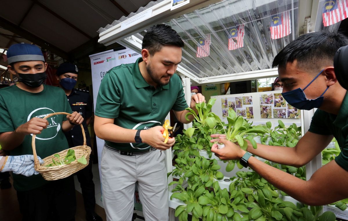 Raja Muda rasmi Sunway Silk, terap ilmu tani moden kepada anak yatim ...