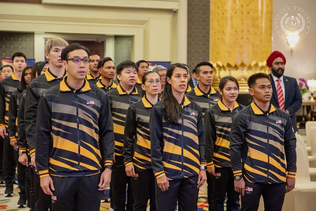 Corak belang Harimau rekaan baharu pakaian kontinjen Olimpik Paris ...