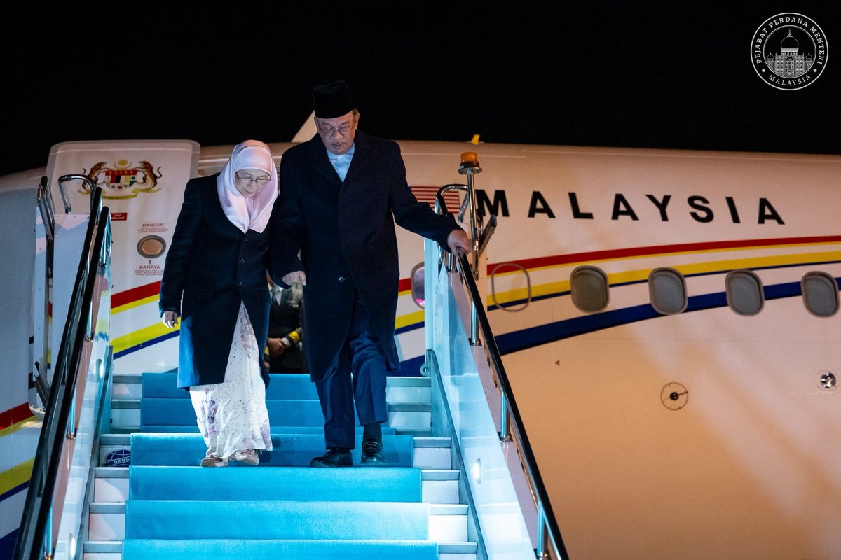Anwar arrives in Turkiye for official visit